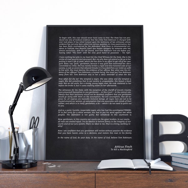 Atticus Finch - Etsy