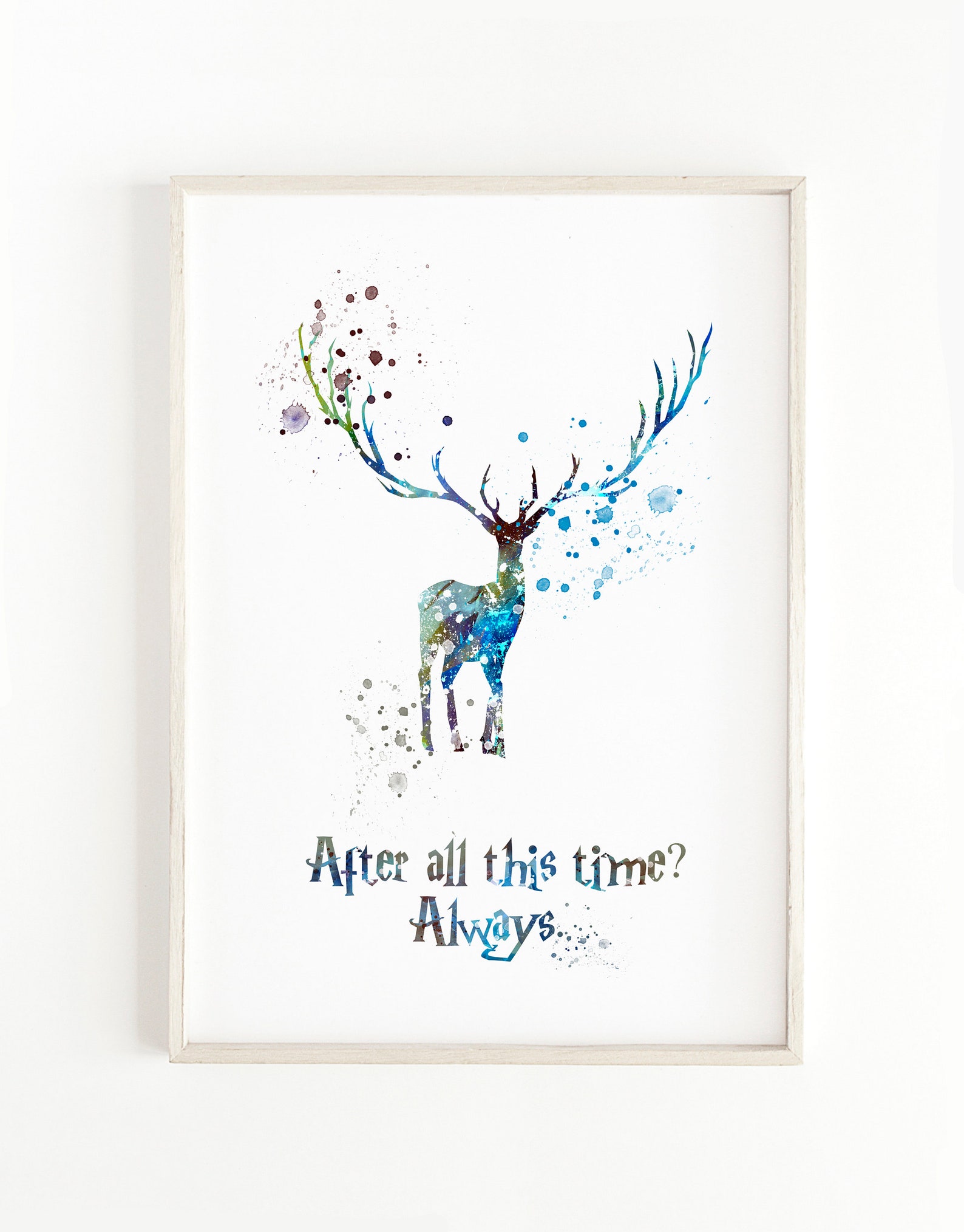 After All This Time Always Watercolor Poster. - Etsy