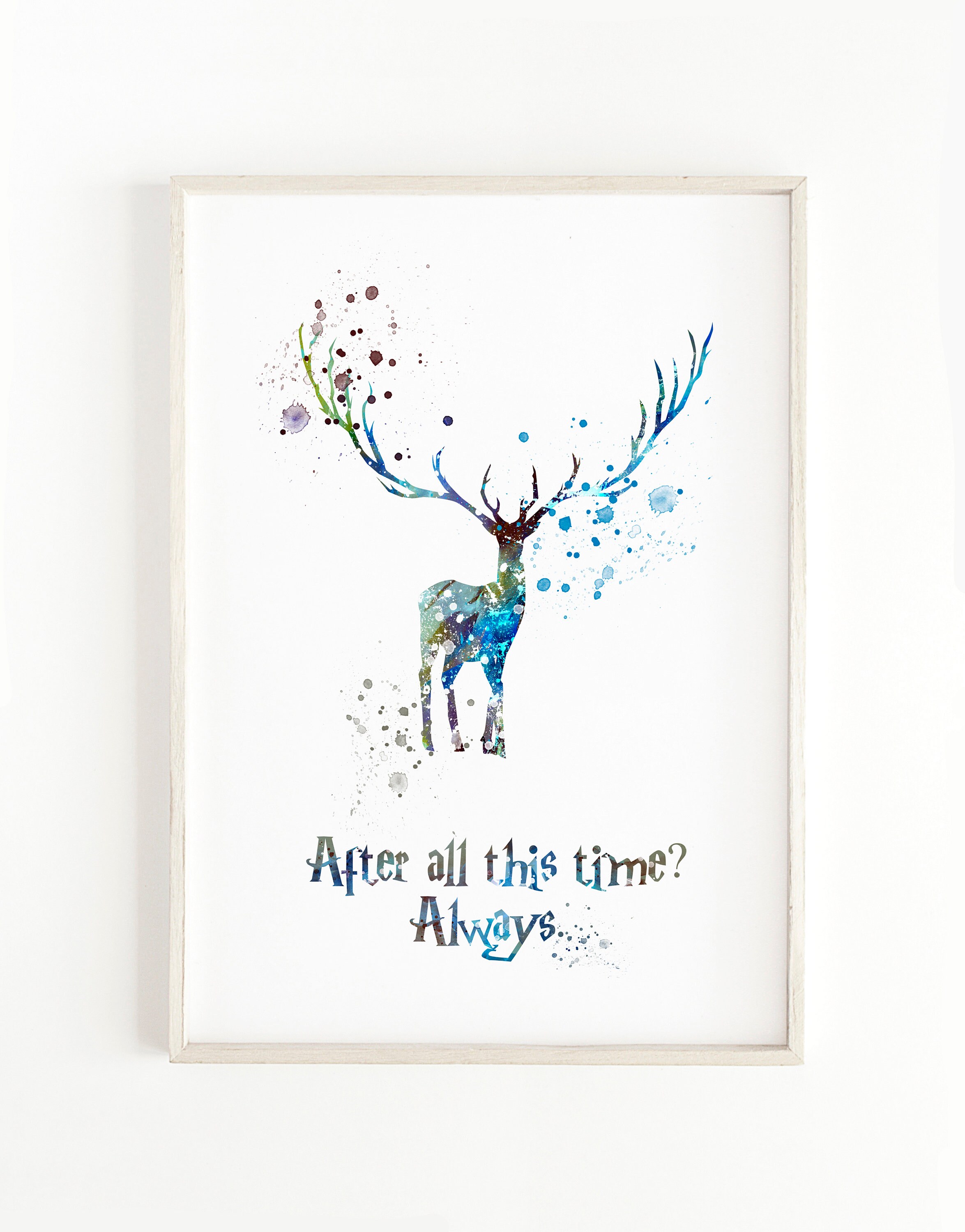 After All This Time Always Watercolor Poster. - Etsy