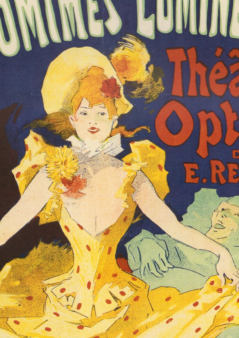 Vintage 1892 France Paris Pantomimes Lumineuses Musée Grévin - Etsy