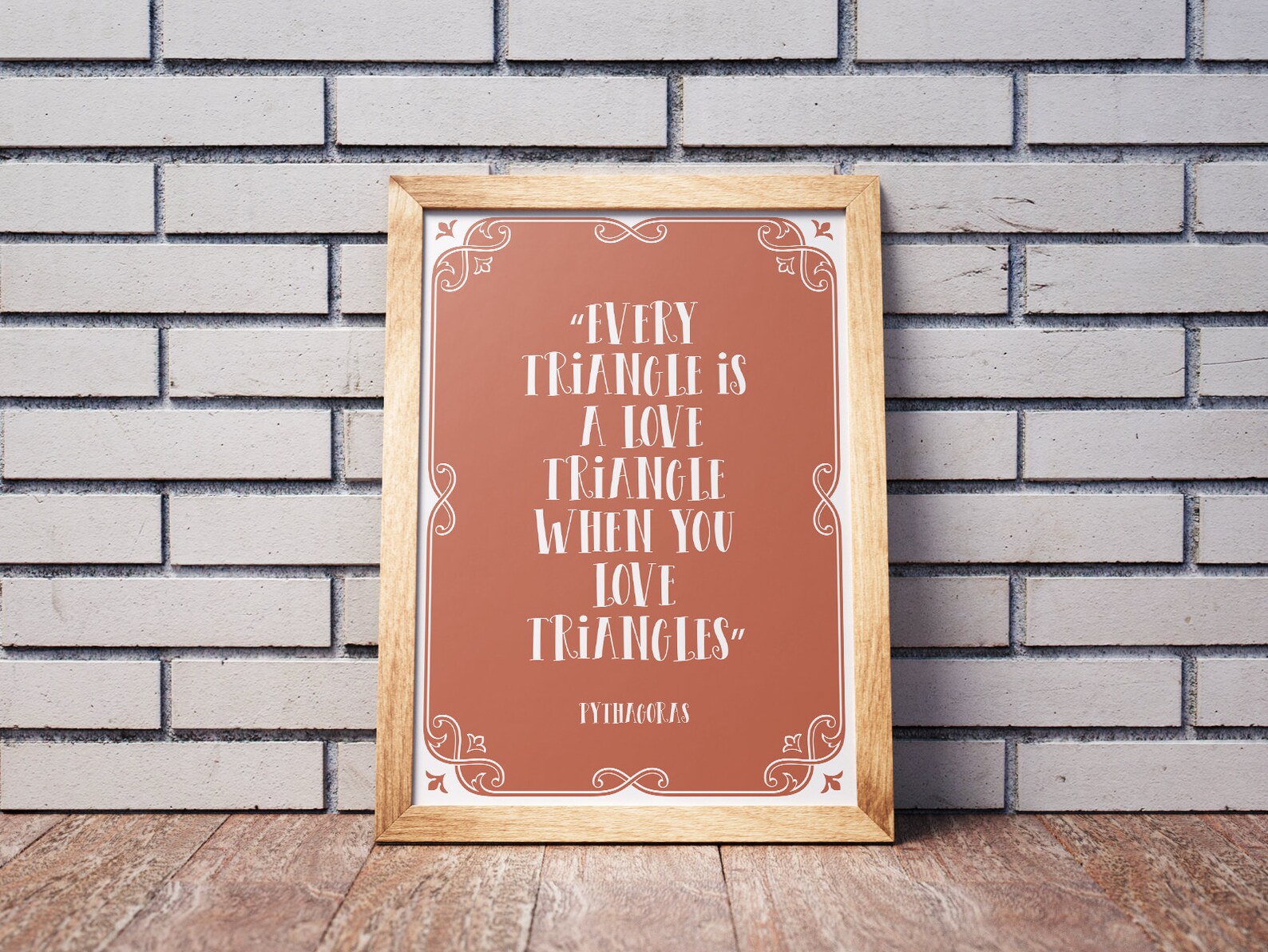 Pythagoras Pythagoras Quote Poster Pythagoras Wall Art - Etsy