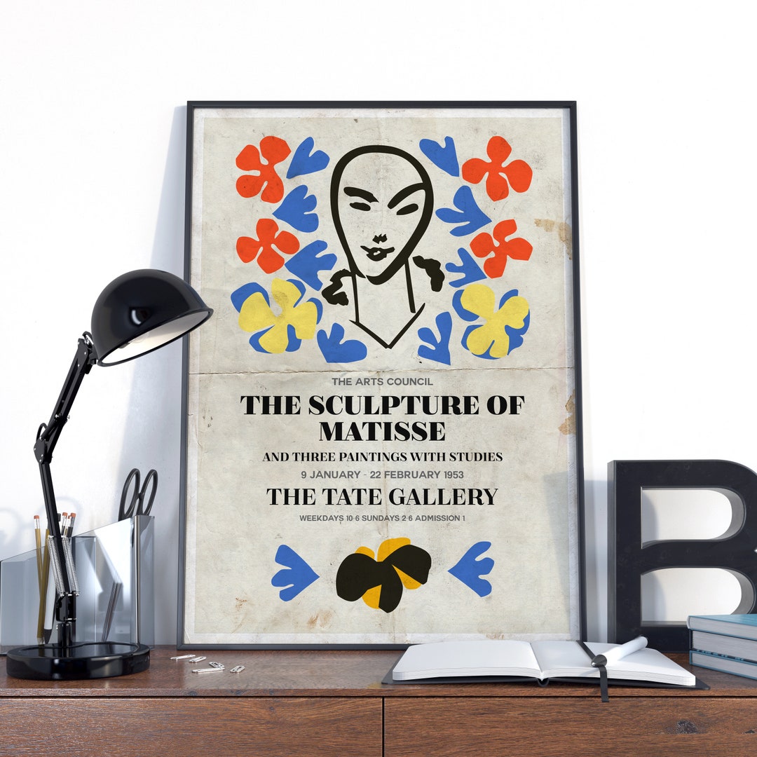 Matisse Matisse Exhibition Poster Matisse Poster Matisse - Etsy