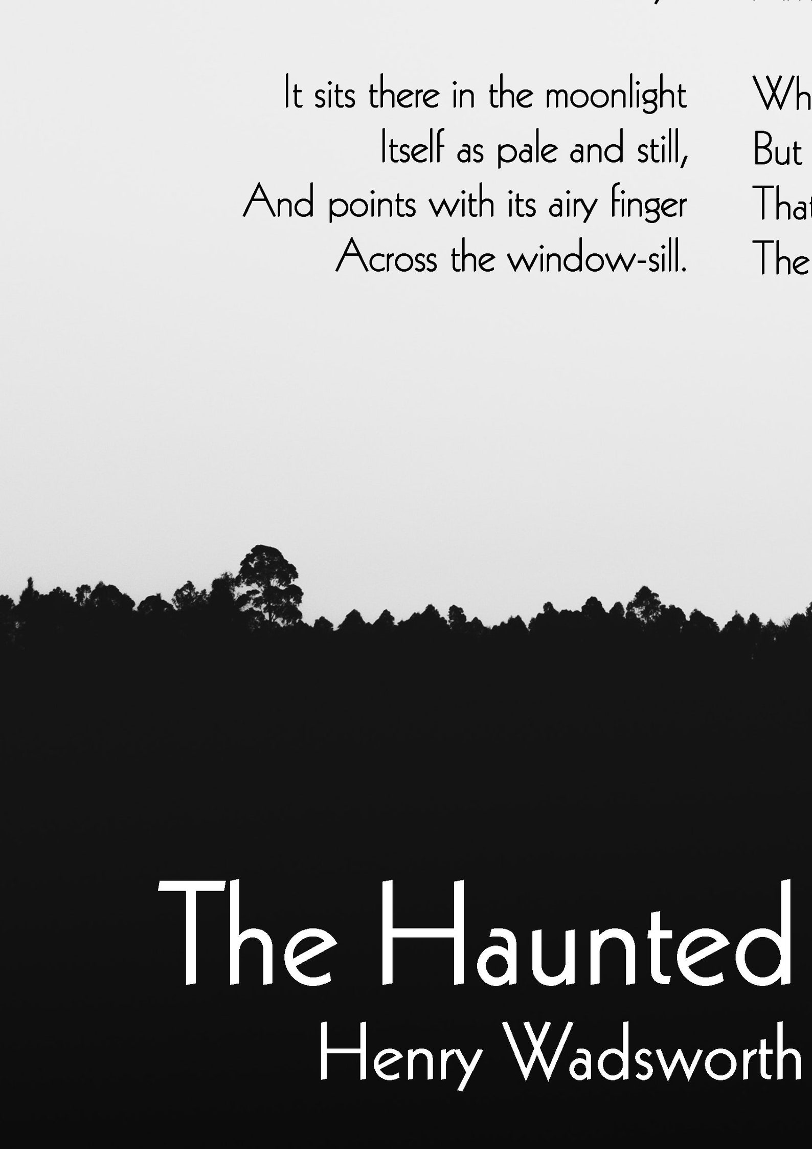 The Haunted Chamber Poem Henry Wadsworth Longfellow Poem - Etsy