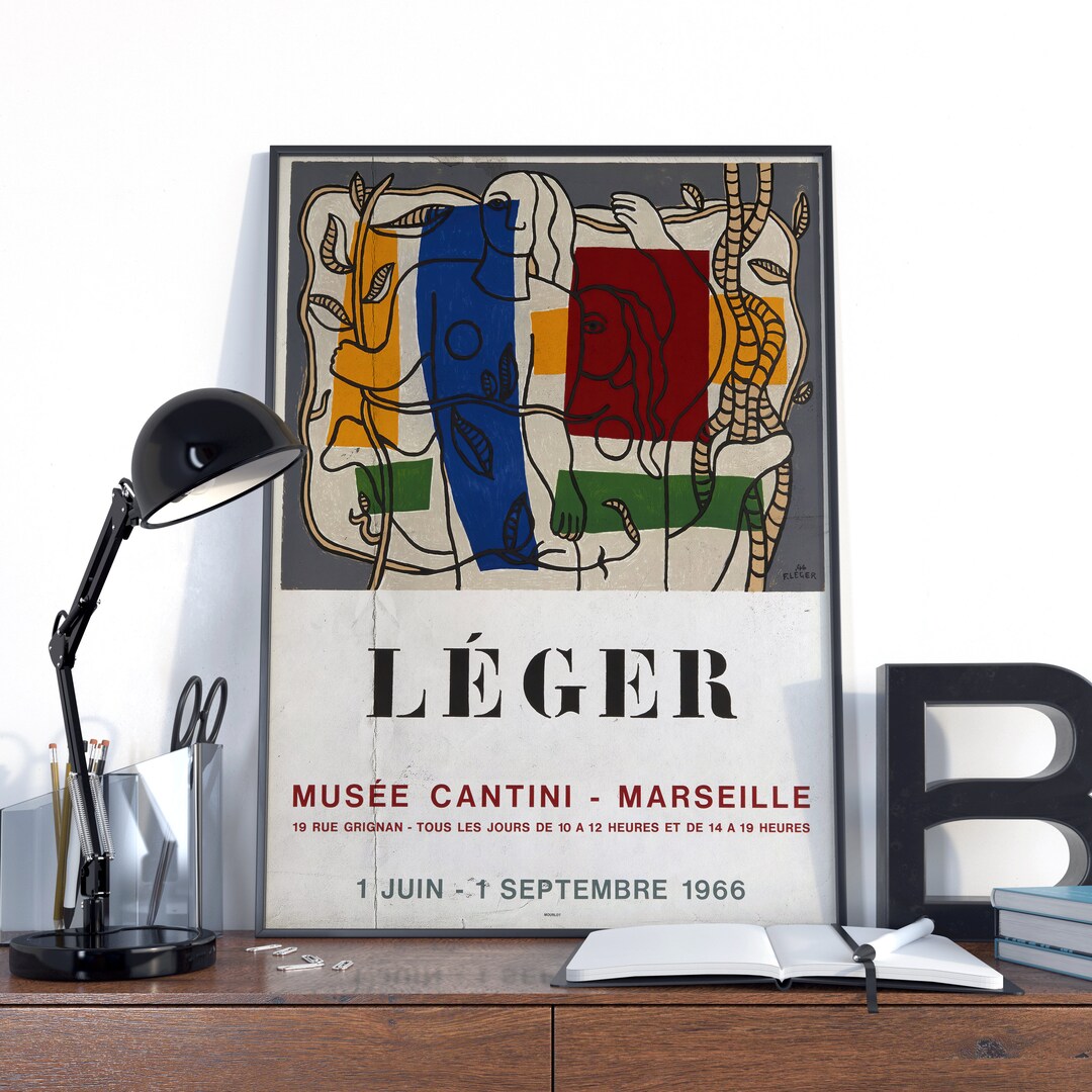Fernand Léger, Fernand Léger Art, Fernand Léger Exhibition Paris Poster ...