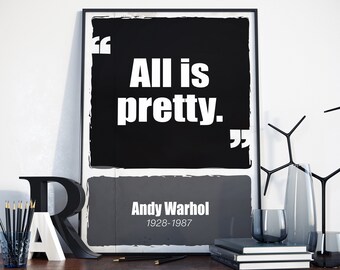 Warhol All is Pretty - Etsy