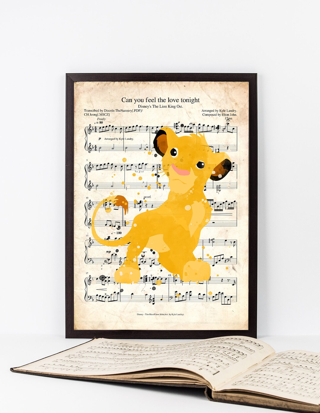 The Lion King Simba, the Lion King Poster, the Lion King Simba Sheet ...