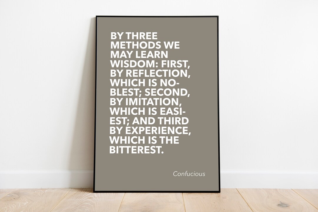 Confucius, Confucius Quote, Confucius Quote Poster, Chinese Philosopher ...