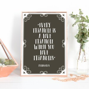 Pythagoras, Pythagoras Quote Poster, Pythagoras Wall Art, Pythagoras ...