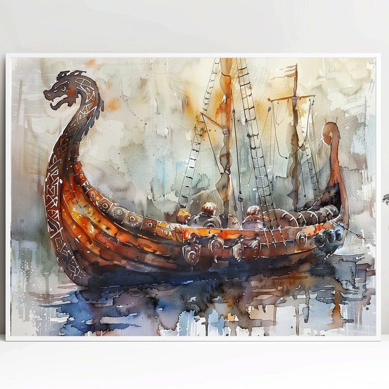 Viking Longship - Etsy