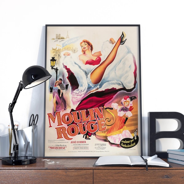 Moulin Rouge Poster - Etsy