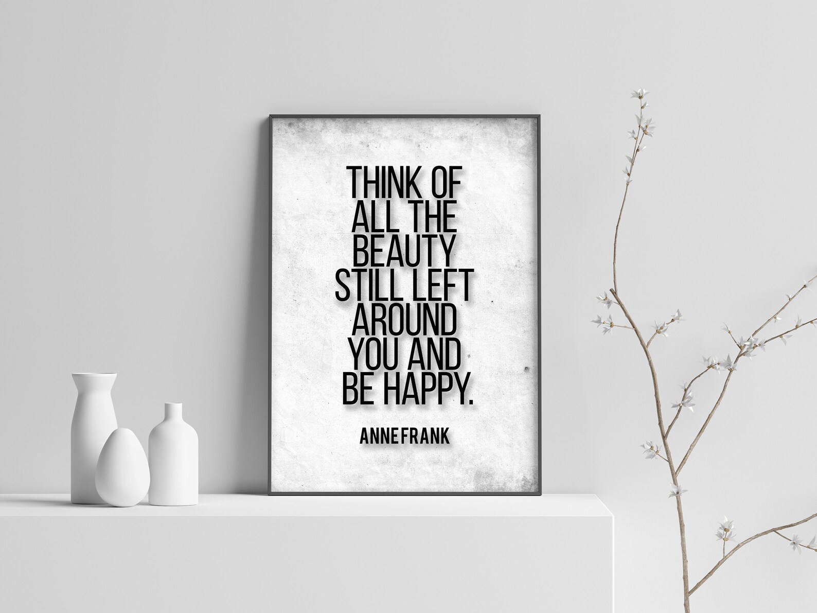 Anne Frank Anne Frank Quote Poster Anne Frank Quote Wall - Etsy