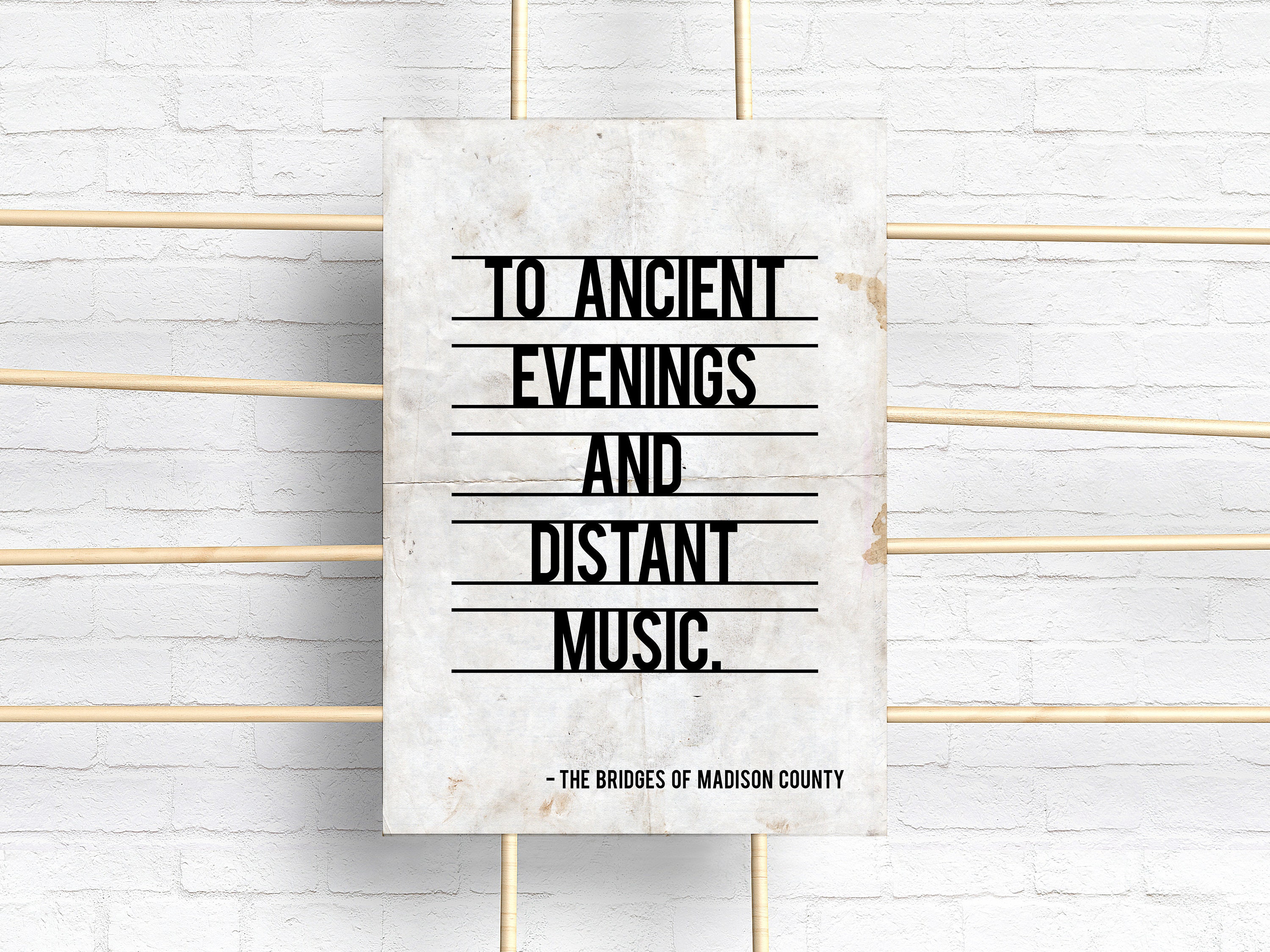 Movie Poster Movie Line Wall Art Movie Pick up Line Script - Etsy