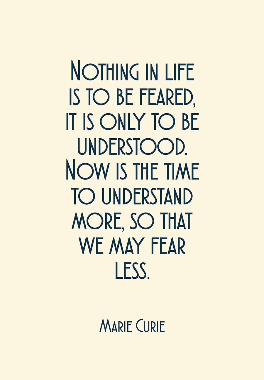 Marie Curie Marie Curie Quote Poster Marie Curie Artwork - Etsy