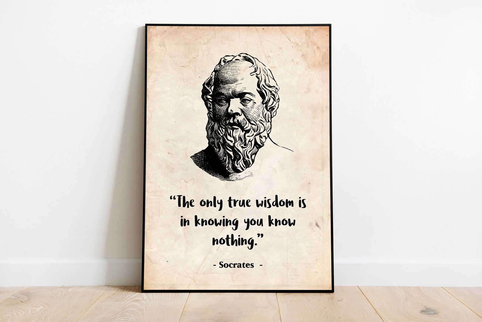 Socrates Socrates Quote Poster Socrates Quote Wall Art | Etsy