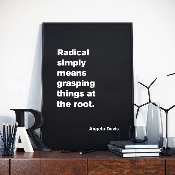 Angela Davis Poster - Etsy