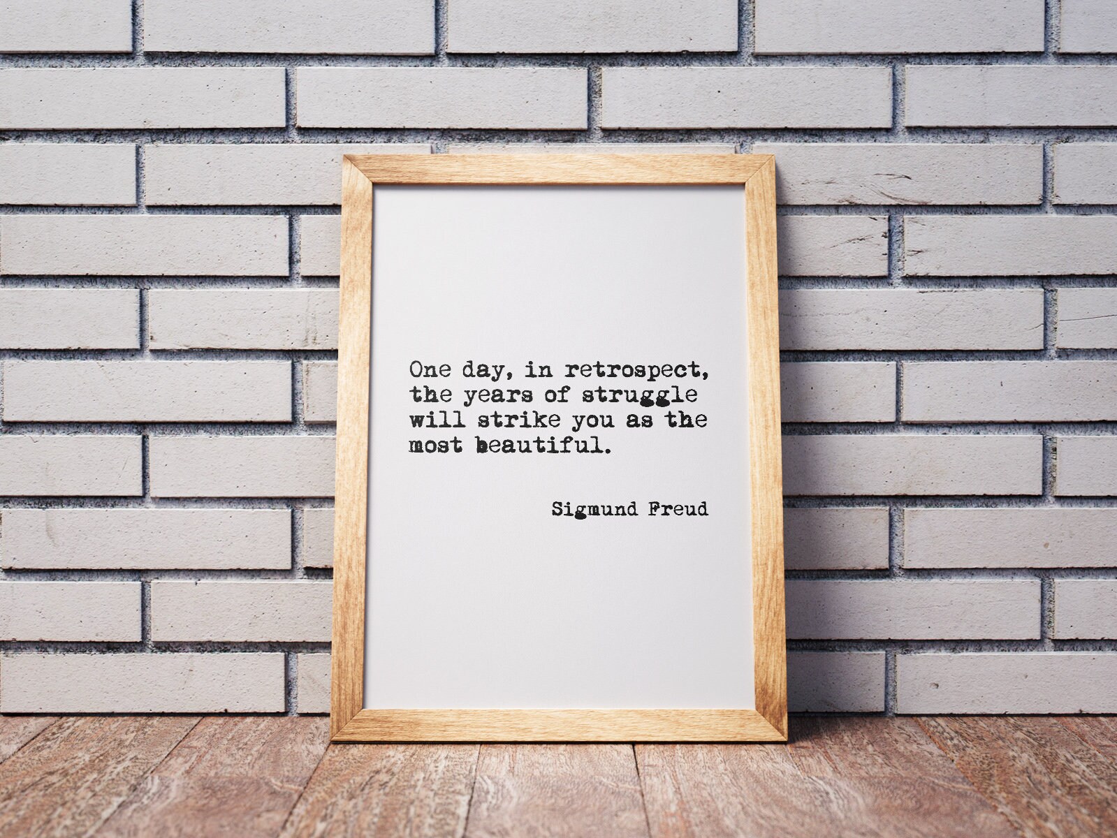 Sigmund Freud Sigmund Freud Poster Sigmund Freud Quote - Etsy