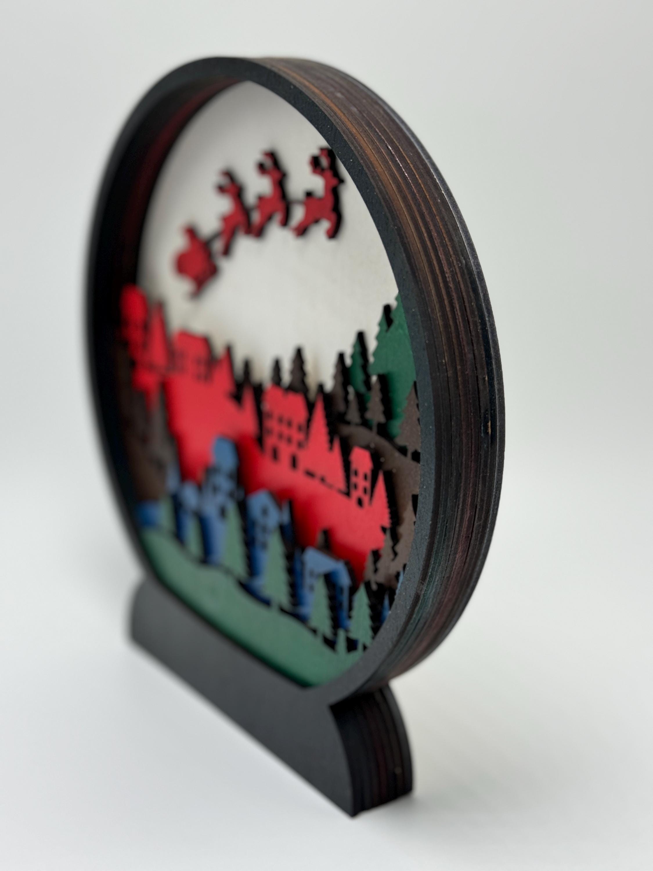 Laser Cut Snow Globe - Etsy