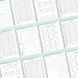 Printable Homeschool Planner 2023-2024 - Etsy