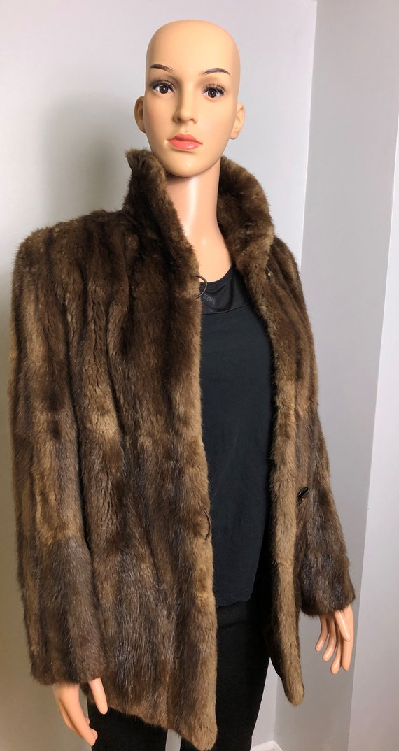 Gorgeous Muskrat Vintage Fur Jacket - Gem