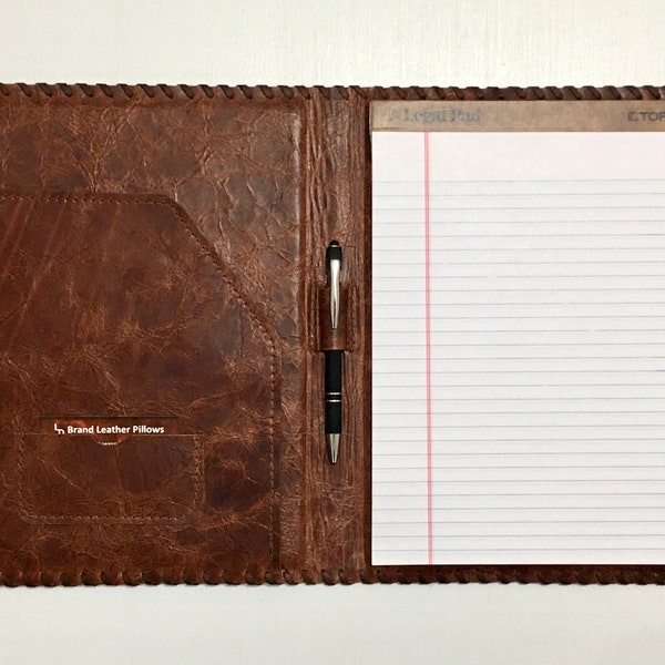 Leather Portfolio Book - Etsy