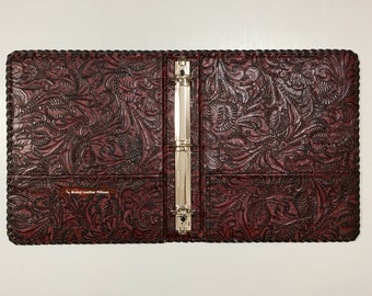 Leather 3 Inch Binder - Etsy