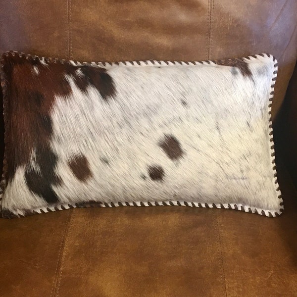 Cowhide Pillow - Etsy