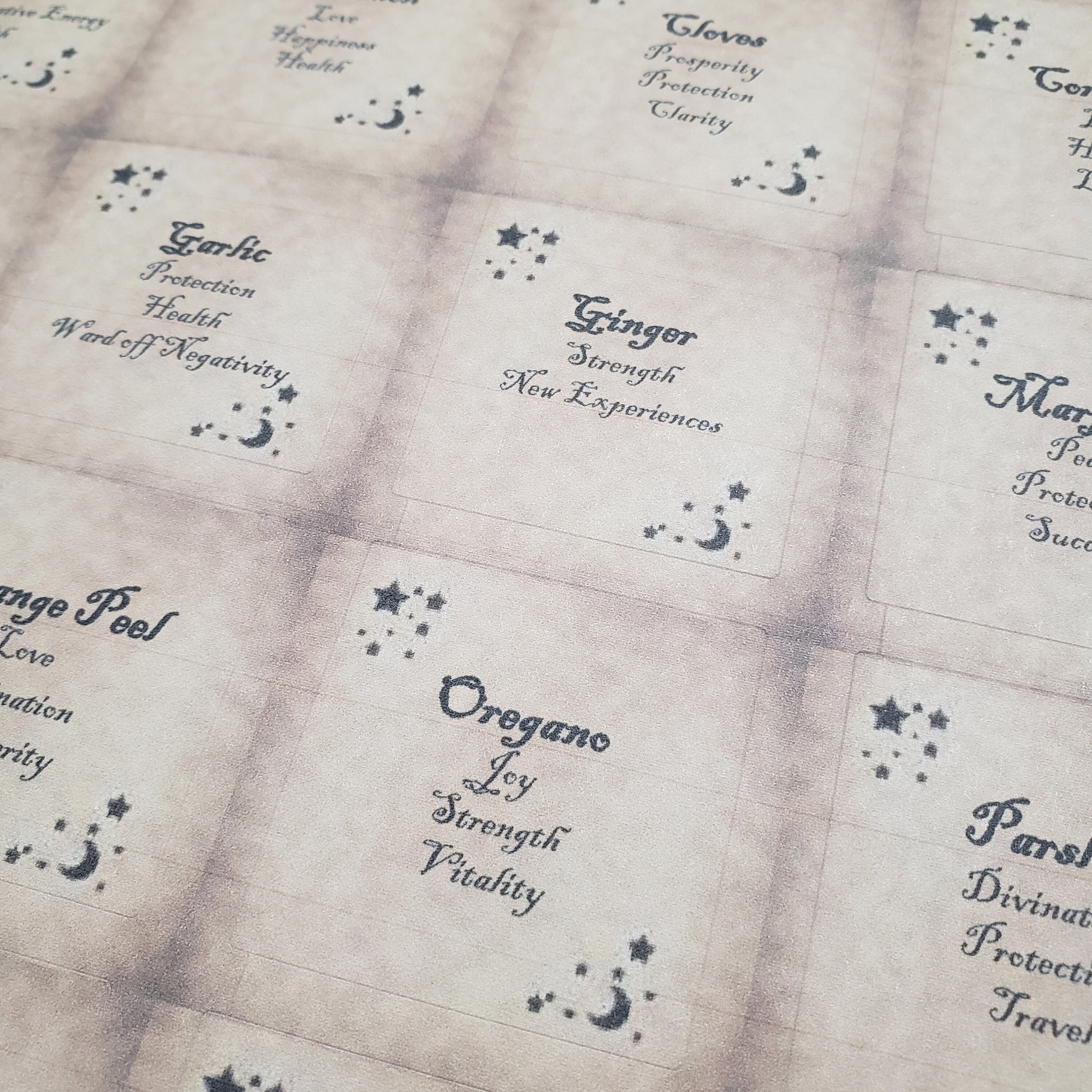 Kitchen Witch Spice Jar Labels. Witch. Pagan. Magic. Potion. - Etsy