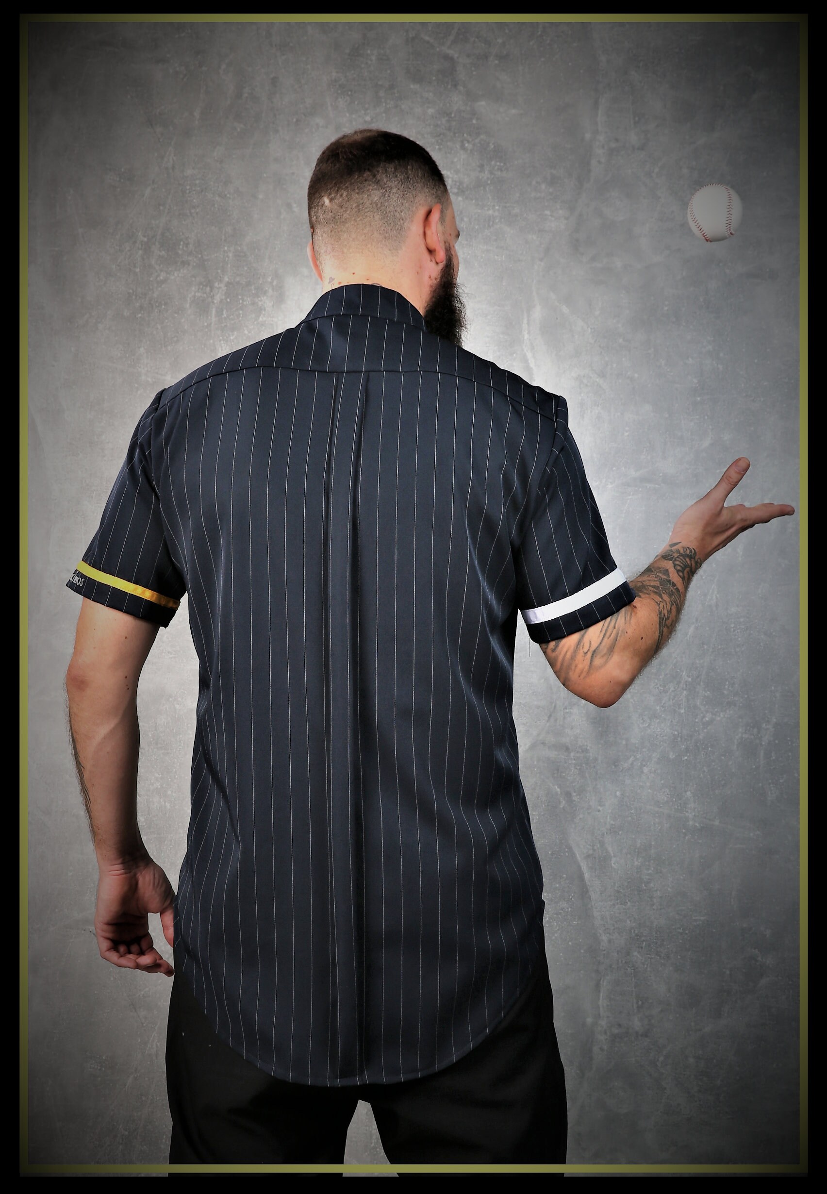 Premium Barber Smock from Kirios Barber Luxury Dark Blue With | Etsy