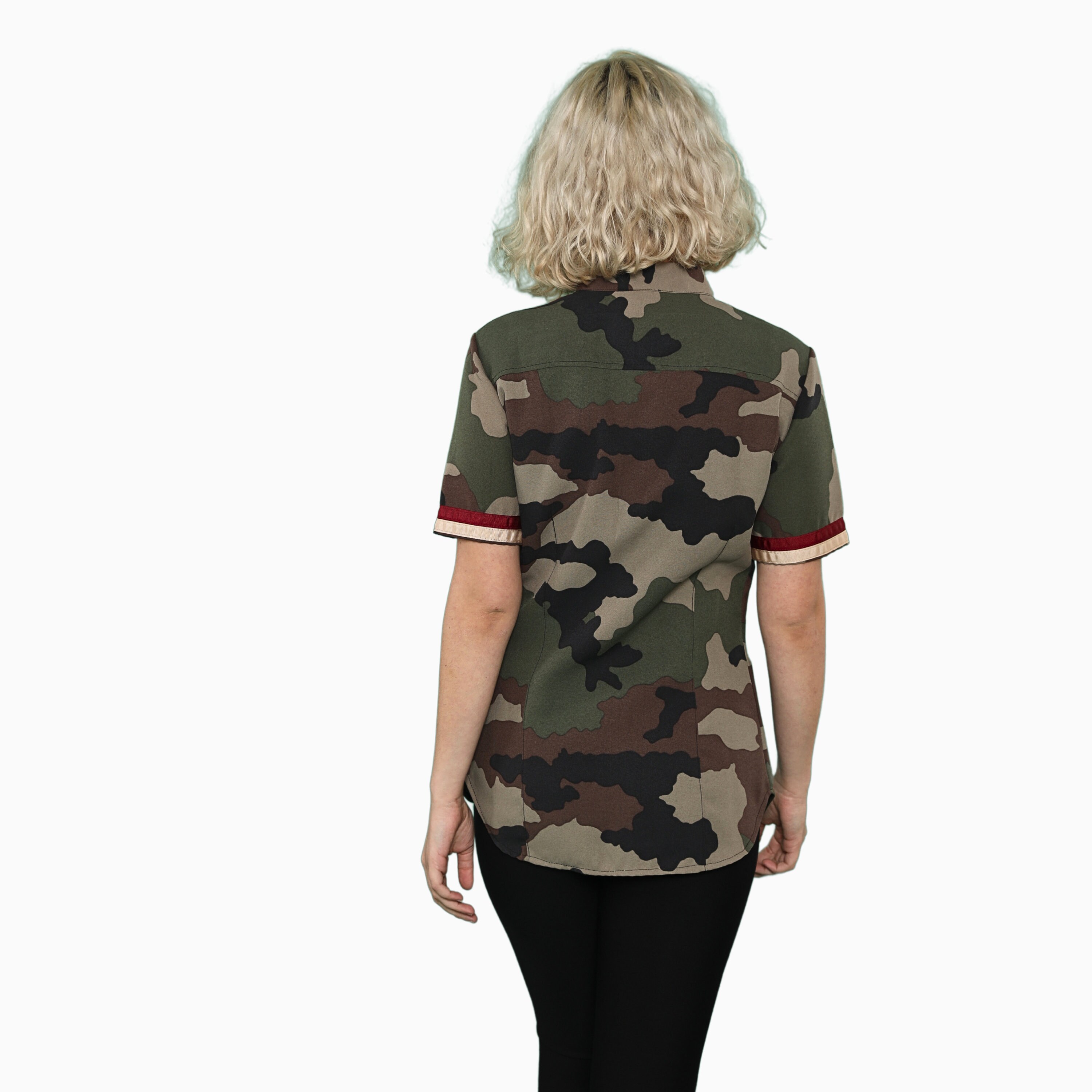 Premium Barber/hair Stylist Grooming Smock,female,camo,tailor Made ...