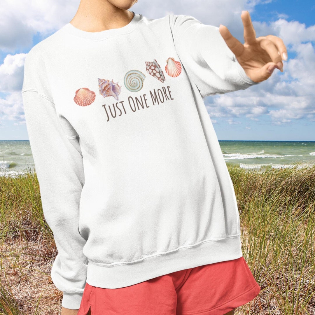 Seashell Collector Sweatshirt: Cozy Coastal Crewneck for Shelling ...