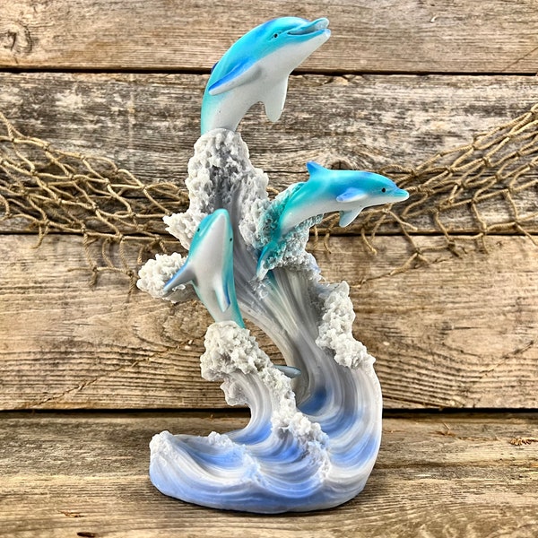 Dolphin Sculpture - Etsy
