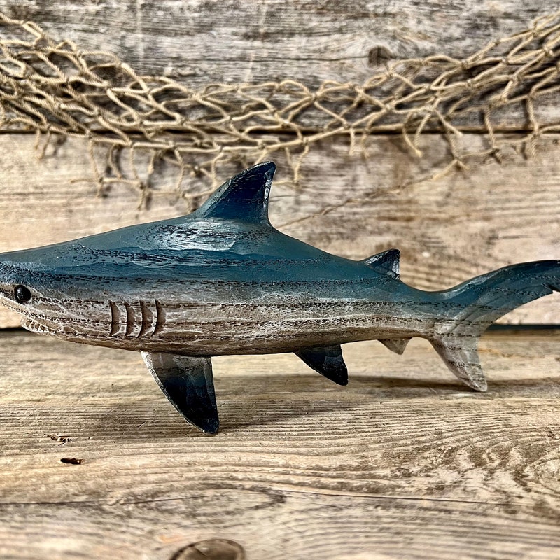 Carved Shark - Etsy