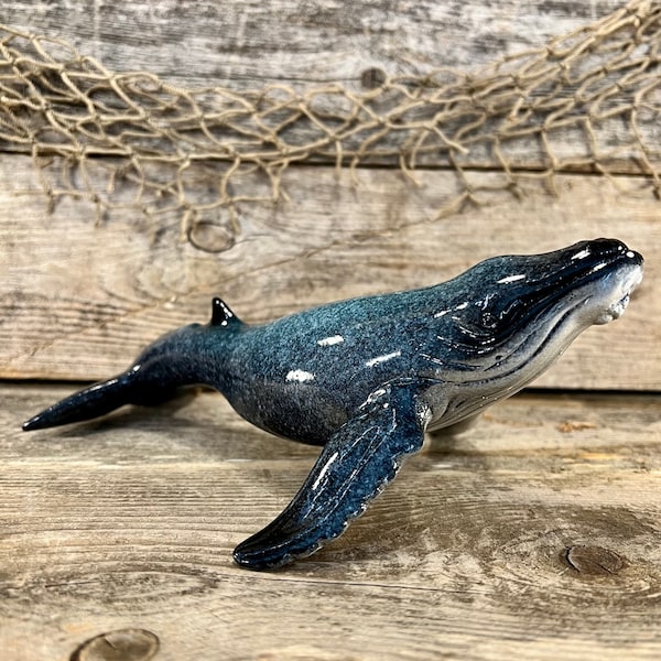 Whale Figurine - Etsy