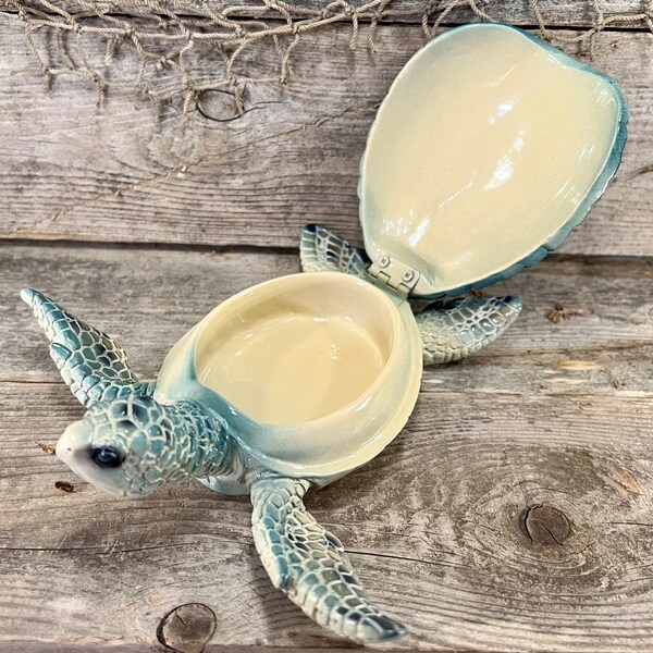 Turtle Trinket Box - Etsy