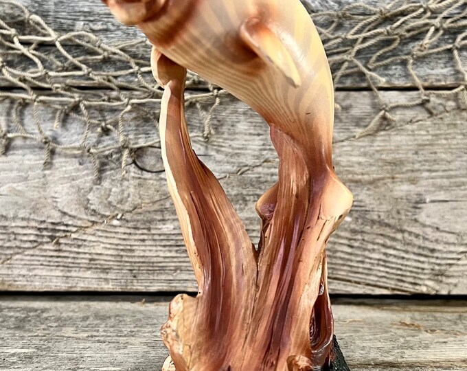 Resin Wood-look Florida Manatee on Driftwood Tabletop - Etsy