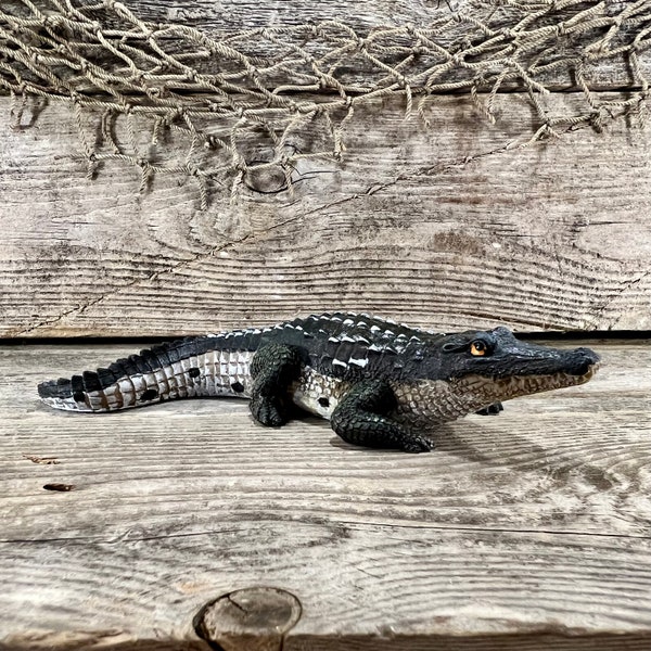 Alligator Figurine - Etsy
