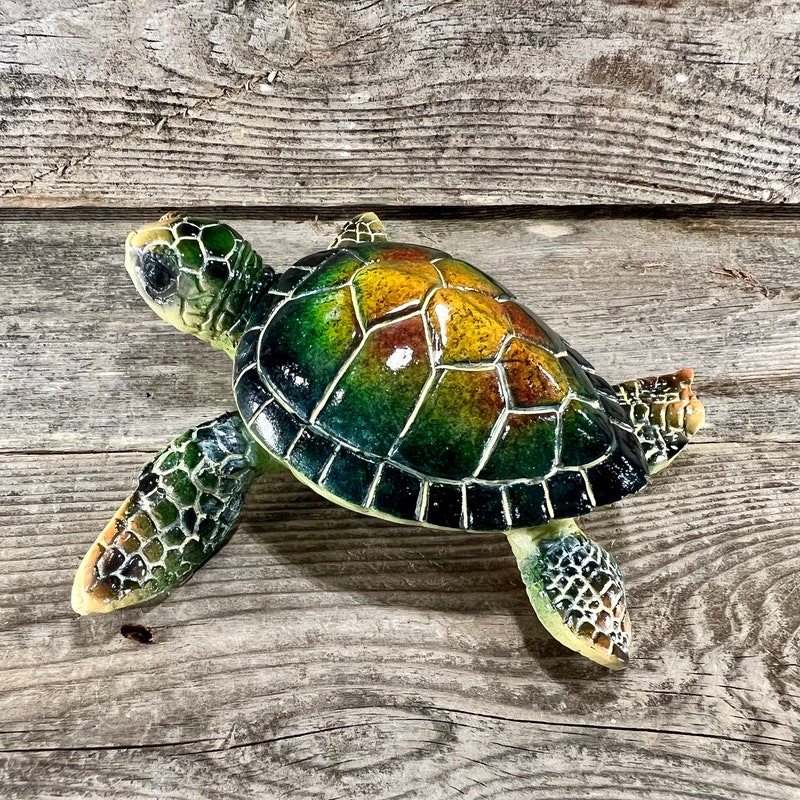 Turtle Figurine - Etsy