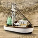 Decorative Handcrafted Wooden Gulf Shrimp Boat - Etsy