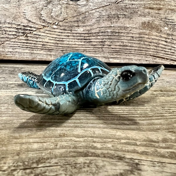 Turtle Figurine - Etsy