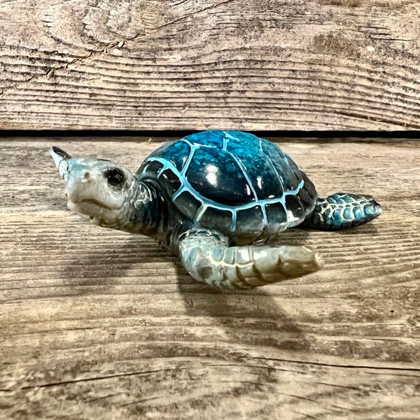 Realistic Turtle Figurine - Etsy