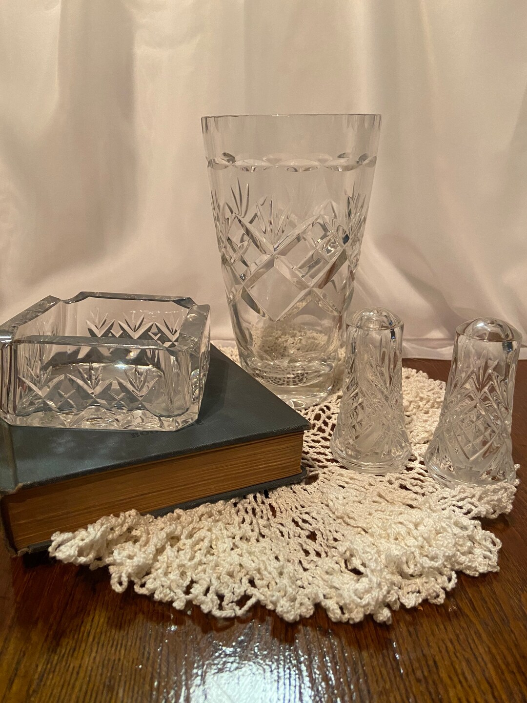 Cross and Olive Crystal - Etsy