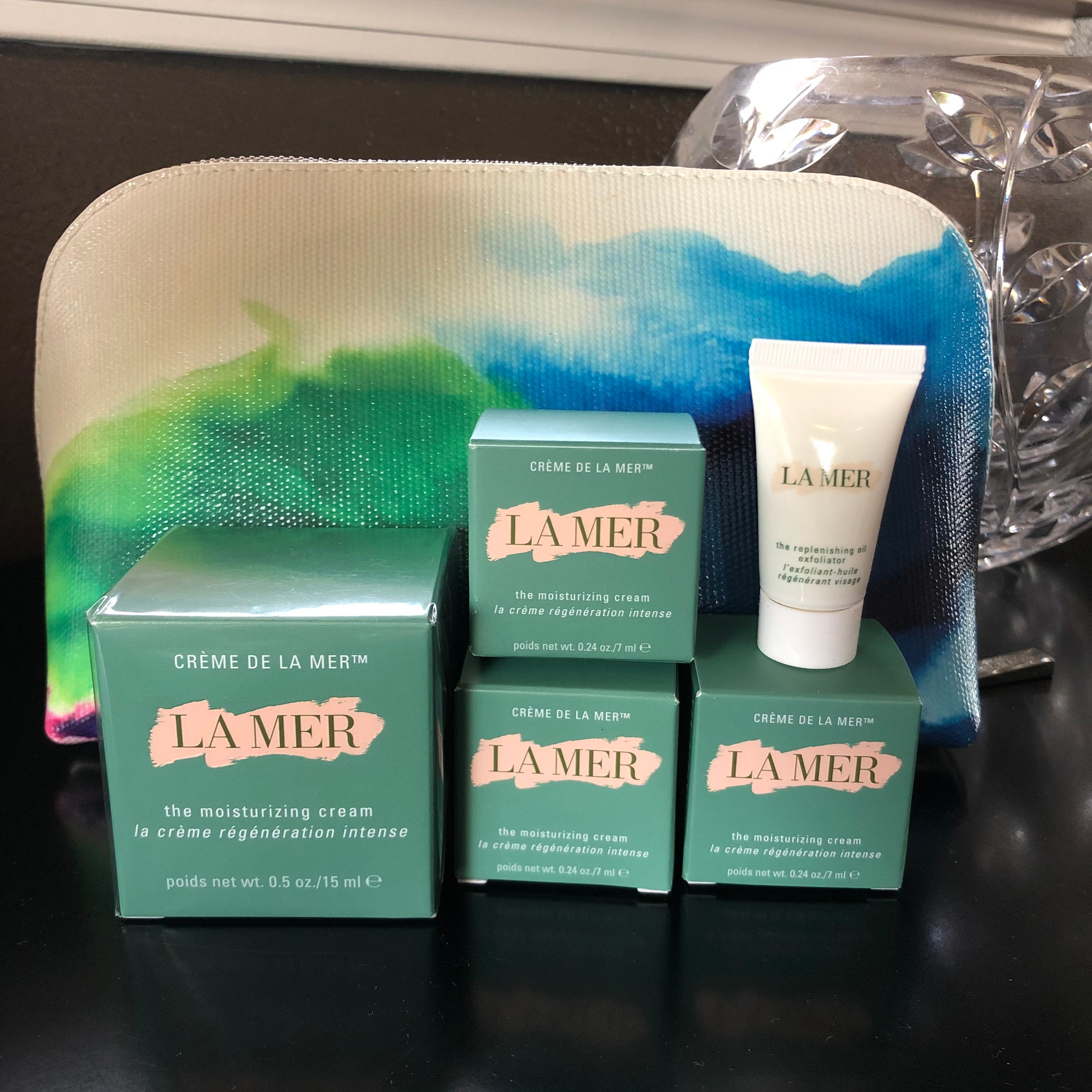 La Mer 5 Piece Set with Cosmetic Case | Etsy