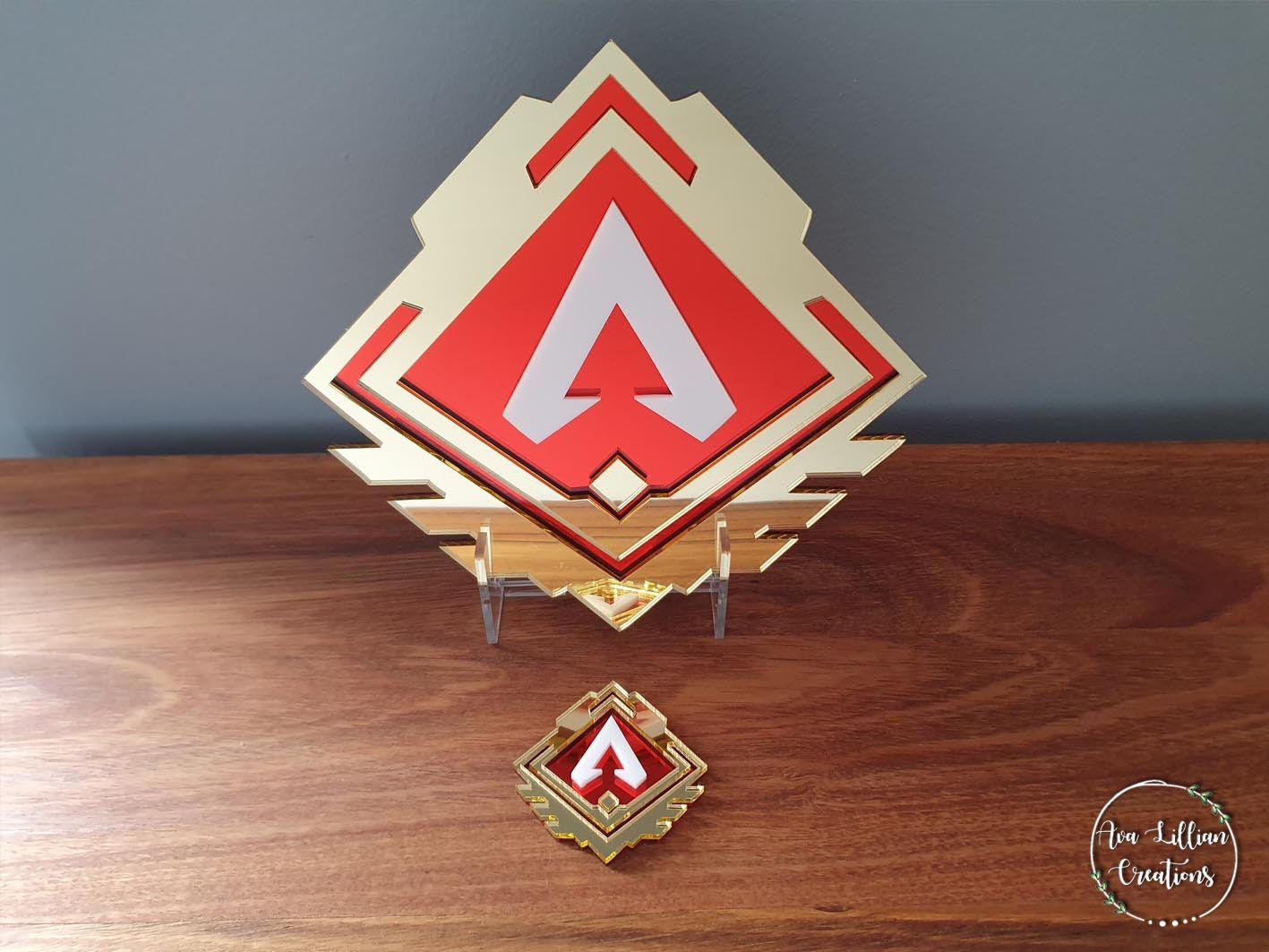 Apex legends 3d logo acrylic badge | Etsy