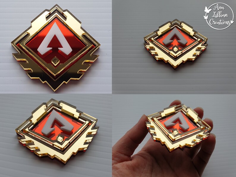 Apex Legends 3d Logo Acrylic Badge - Etsy Australia