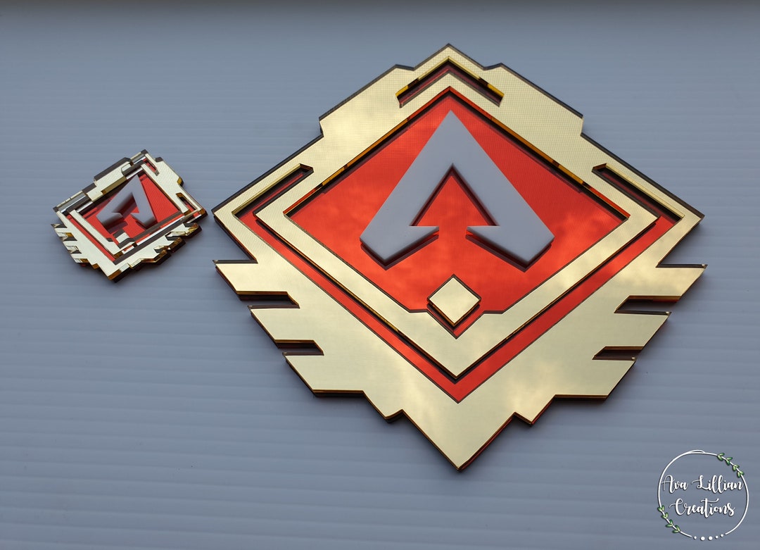 Apex Legends 3d Logo Acrylic Badge - Etsy Australia