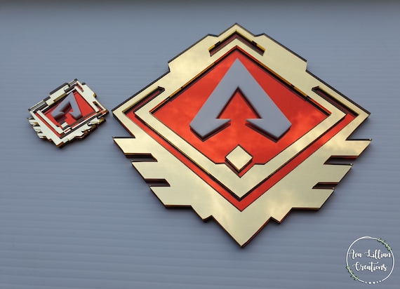 Apex Legends 3d Logo Acrylic Badge - Etsy Australia