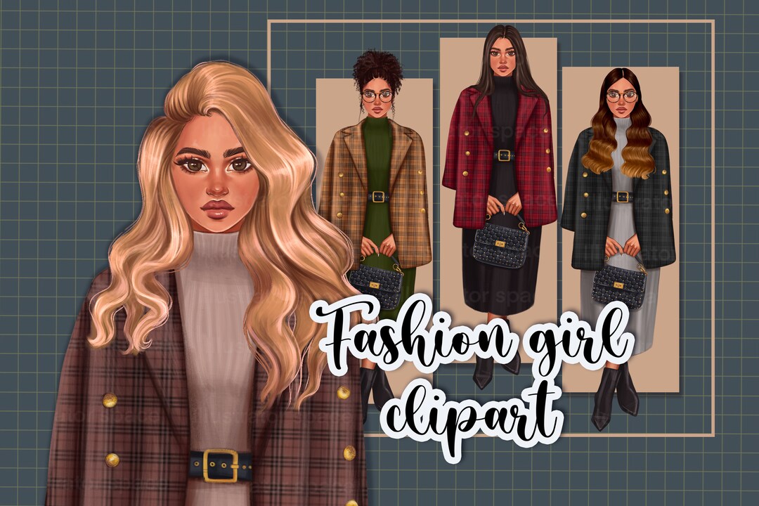 Fashion Girl Clipart, Woman Clipart, Fashion Illustration Png, Boss ...