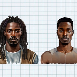 Black Man Clipart, Male Clipart, Dad Clipart, Men Clipart, Father Day ...