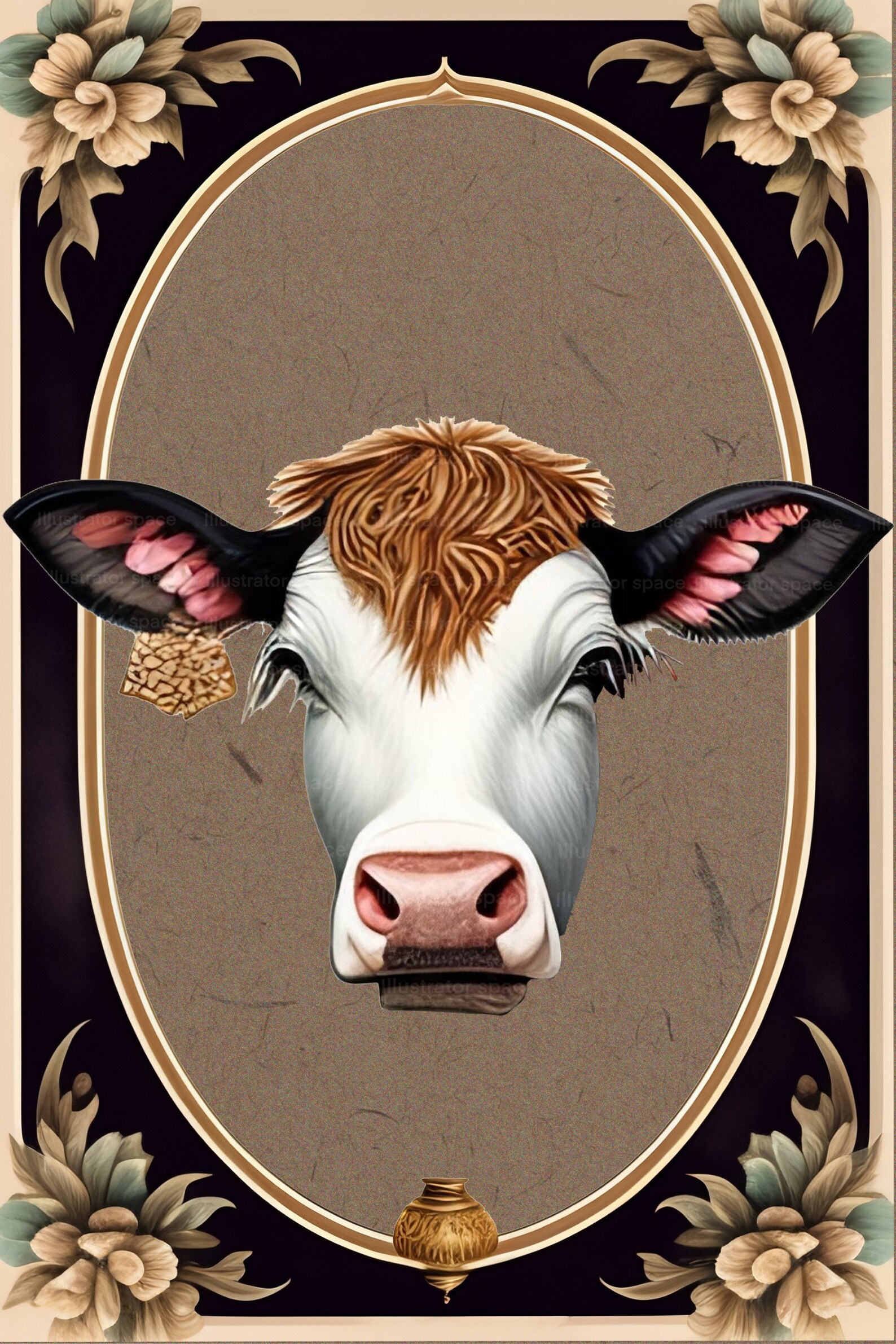 Cow Clipart Farm Animals Clipart Cow PNG Farm Animals Png - Etsy