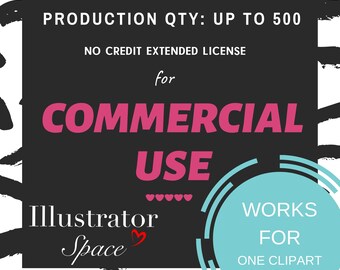 Extended License for Commercial Use of Any Clipart Set Production ...